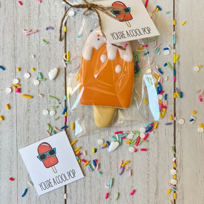 Party Hat Cookie Card Printable, 3.5x5, Smiley Face Birthday Cookies ...