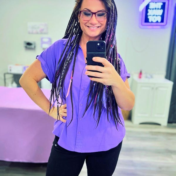 Wool Double Ended Single Ended Dreadlocks Fox Ombre Orange on Black ...