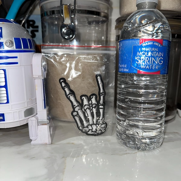 Girl Power Patch, Middle Finger Patch, Pink, Iron on Patch, Embroidered ...