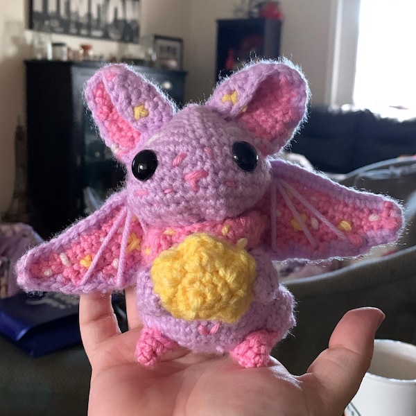 Bellatrix the Bat Amigurumi Crochet PDF Digital Pattern - Etsy