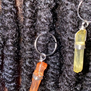 Set of 8 Cowrie Shells on Loc Rings Loc Jewelry Dreadlock - Etsy