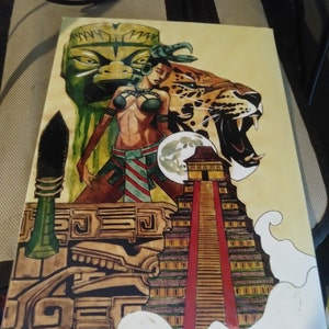 Mexican Chicano Art Poster Print of Ballet Folklorico Original - Etsy