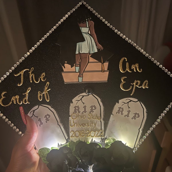 Graduation Caps With Lights - Etsy