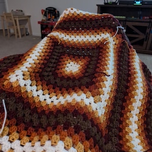 The OG Infinity Granny Square Crochet Blanket - Etsy