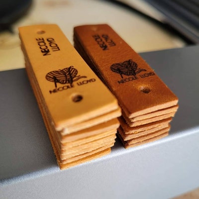 Rectangle Shape, Vegetable Tanned Leather Rectangle Cut Outs, 1 1/4 X 1 ...