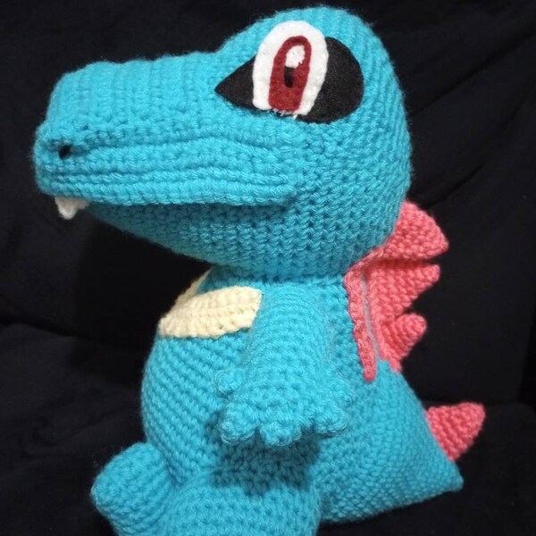 Totodile Crochet Pattern. PDF Plushie Amigurumi Pattern in English - Etsy