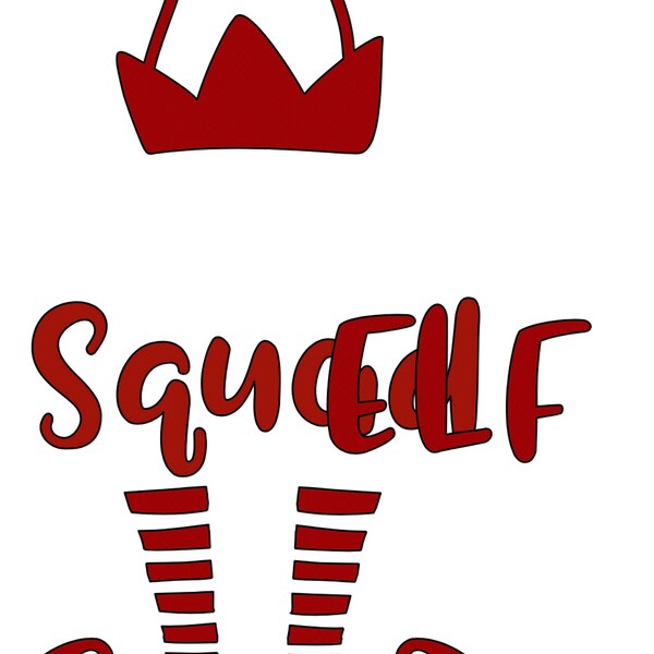 Elf Squad Svg, Elf Svg, Funny Christmas Svg, Funny Elf Christmas Svg ...