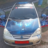 Galaxy Space Car Hood Wrap, Car Hood Decal, Truck Hood Wrap, Car Hood ...