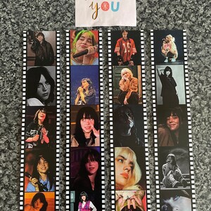 Olivia Rodrigo Earrings / Purples Stars / Golden Hook Chain Earring ...