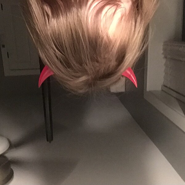Small Demon Horns Cute Gothic Devil - Etsy