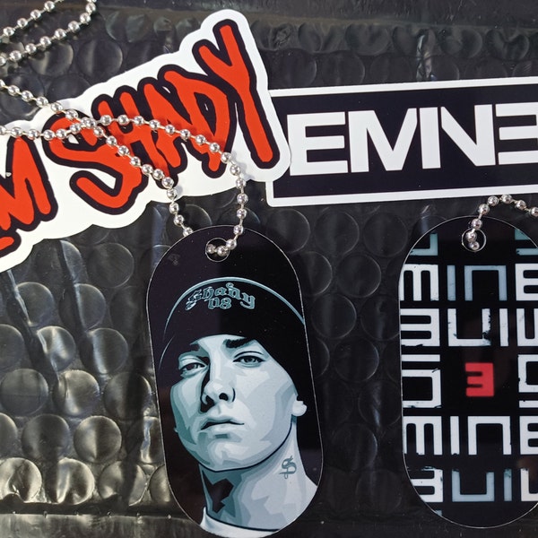 Subtronics Cyclops Army Double Sided Necklace Dogtag Chain Dubstep Rave ...