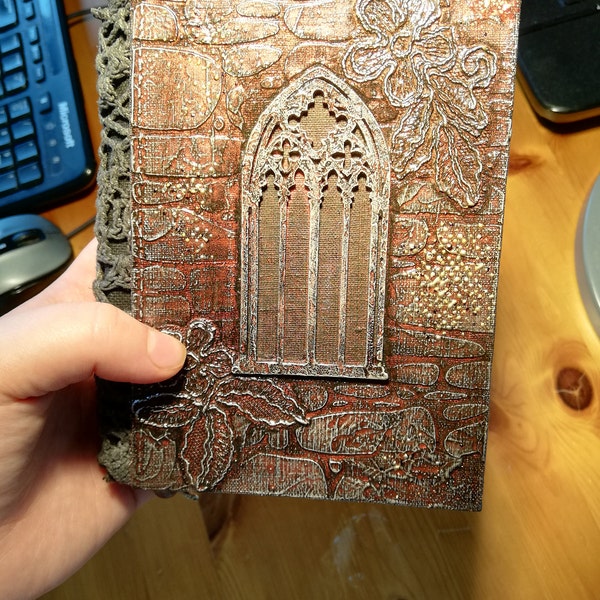 Gothic Journal A6 Grimoire Victorian Gothic Vampire Notebook Magic ...