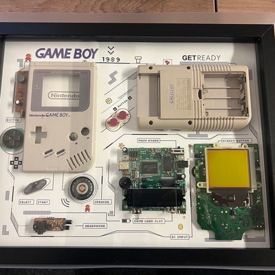 Disassembled Hard Drive Disk With Frame, Disassemble Art, Framed Hard ...