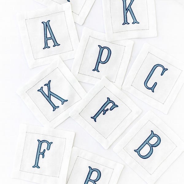 Fishtail Monogram 2 Color Embroidery Font, 5 Sizes 8 Formats + BX ...