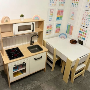 Set of 101 Educational Posters, Colourful Homeschool Learning Prints ...