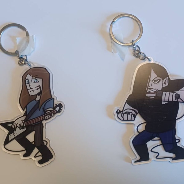 Metalocalypse Dethklok Acrylic Keycharm - Etsy