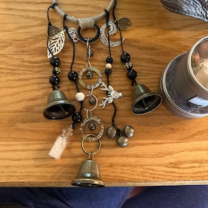Witch's Protection Bells Doorknob Hanger Bells Magical - Etsy