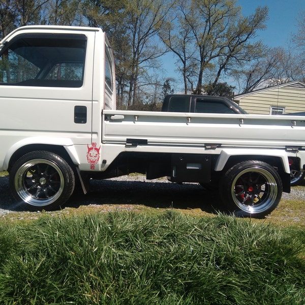 Oni Mask Goon Decal Sticker Japanese Skull - for Your Car or Truck ...