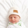 NEWBORN BEANIE | Baby Beanie | Welcome Baby Gift | Photo Prop | Birth ...