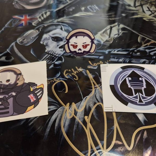 COD Soap & Ghost Chibi Acrylic Pins (full-bleed) - Etsy