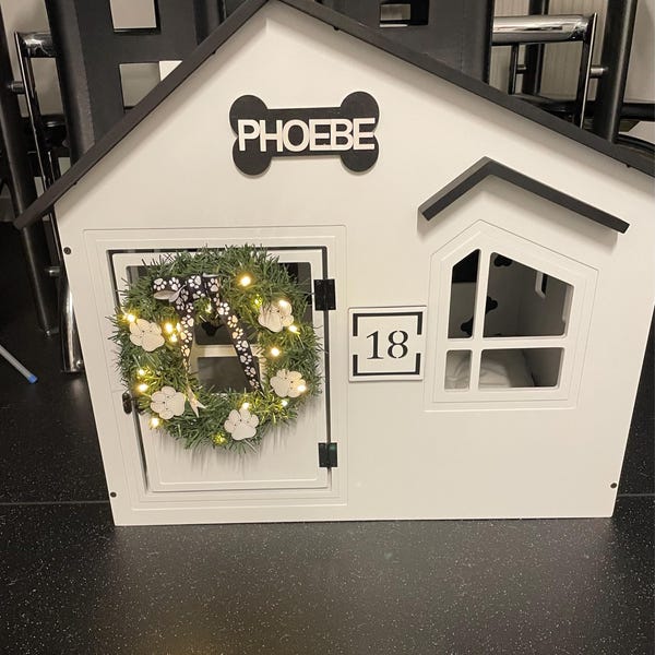 Personalized Dog House, Puppy Dog House, Wooden Dog Crate, Dog Kennels ...