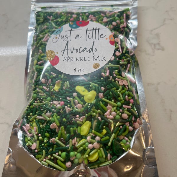 Sprinkle Mix Rainbow Mix Sprinkle Mix -- Blue Sprinkles Jimmies Pink ...