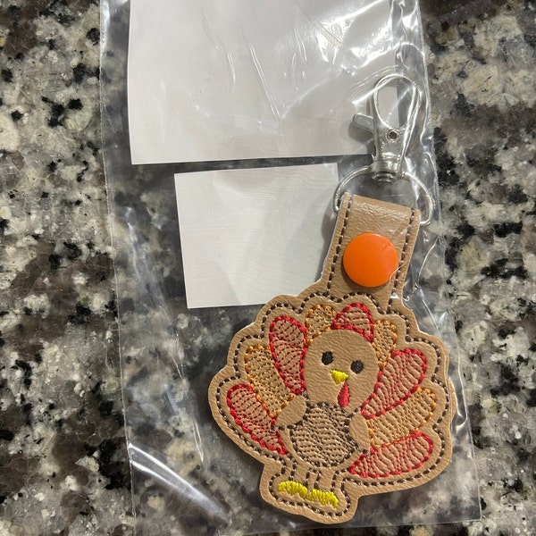 Turkey Keychain, Turkey Key Chain, Turkey Key Ring, Turkey Keyfob ...