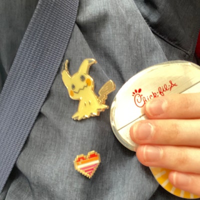 Aroace Rainbow Pin Aro Pride Accessory Badge Aromantic - Etsy