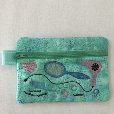 ITH First Aid Zipper Bag, in the Hoop Zipper Bag, Medical Zipper Bag ...