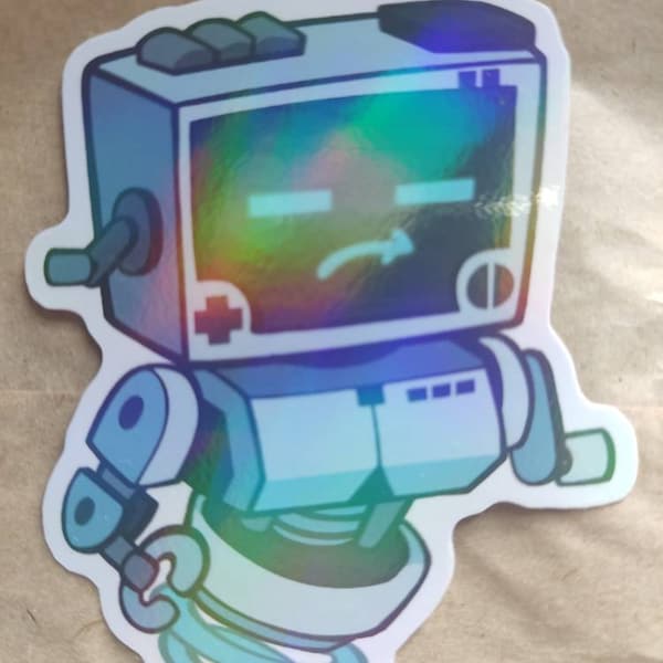 P03 Inscryption Die Cut Sticker, Holographic Vinyl Sticker 2.5" - Etsy