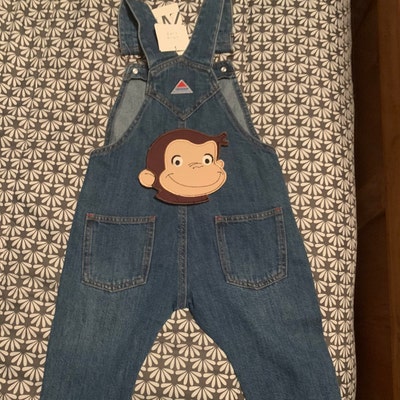 Curious George Iron on Embroidered Monkey Applique Patch MADE to ORDER ...