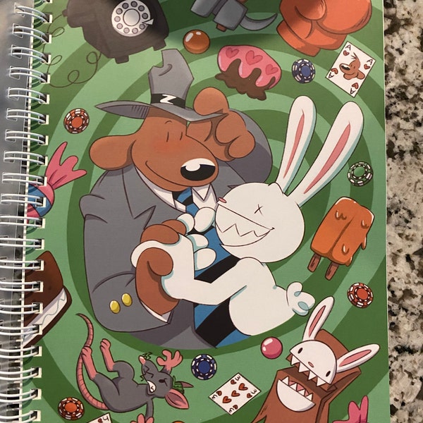 Sam and Max Reusable Sticker Book - Etsy
