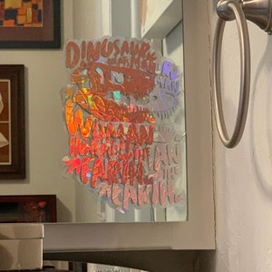 Desert Landscape Suncatcher Window Decal Sticker Rainbows - Etsy