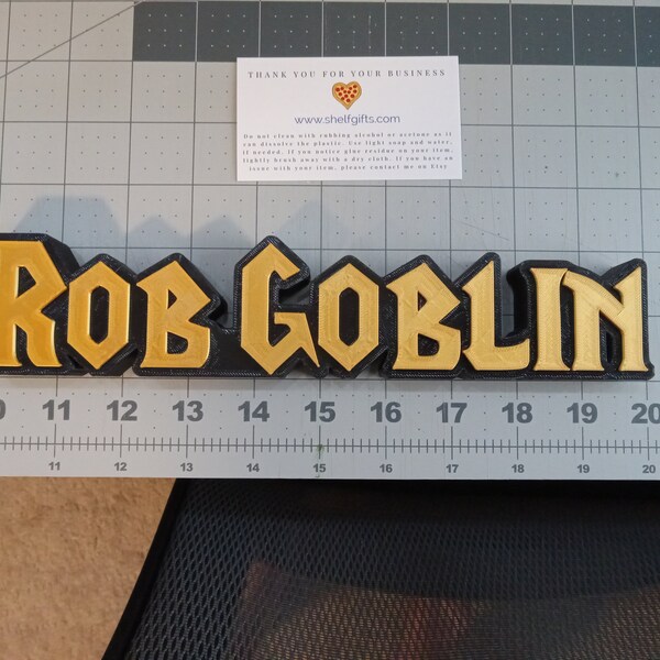 Personalized Custom World of Warcraft Wow Nameplate / 3D Printed Name ...