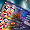 Personalized Disneyworld Ticket Theme Park Surprise Reveal Ticket ...