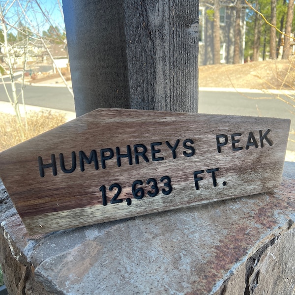 Rustic Trail Signs, Peak Signs, Colorado 14ers, Weathered, Patina ...