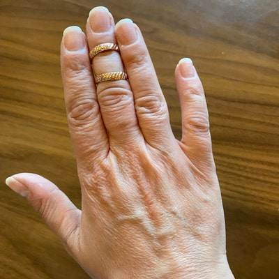 Arthritis Finger MCP Joints Splint Brass or Sterling Silver - Etsy