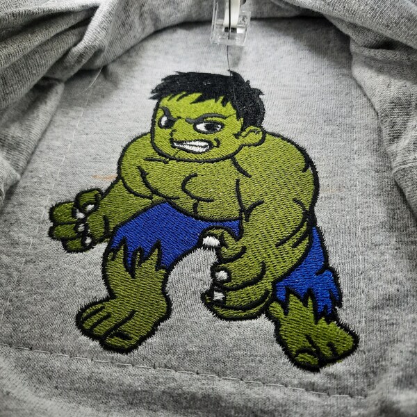 Hulk Embroidery Design - 5 SIZES - Etsy
