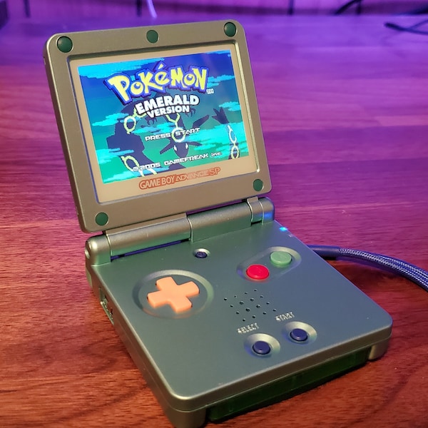 BMO “beemo” Custom Game Boy Advance Gba SP Uv Printed Face With ...