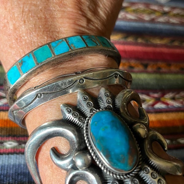 DK Sterling Silver 925 Chrome Diopside White Topaz Hinged Bangle ...