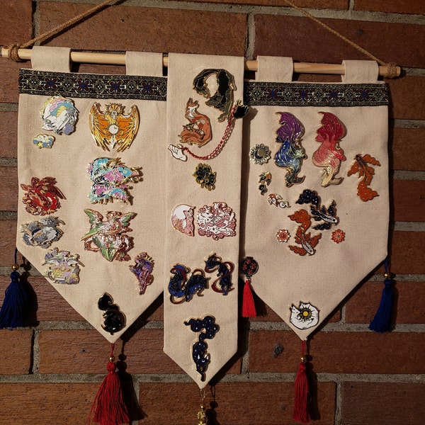Enamel Pin Display Banner - Etsy