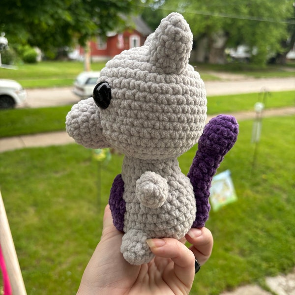 Mewtwo Pattern PDF Mewtwo Crochet PDF Mewtwo Amigurumi - Etsy Canada