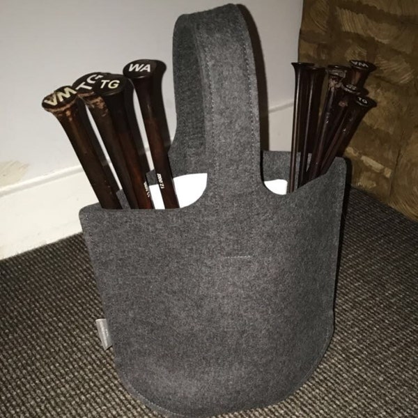 Small Size, Set of 4 / Custom-made Felt Storage Basket / Storage Box ...