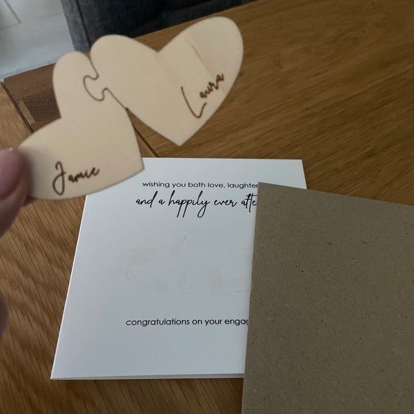 Personalised Engagement Card, Anniversary Card. - Etsy