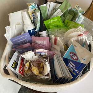 Office Bathroom Basket Women Essential Amenities for Corporate ...