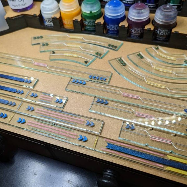 Acrylic Maneuver and Range Ruler Templates - Second Edition Compatible ...