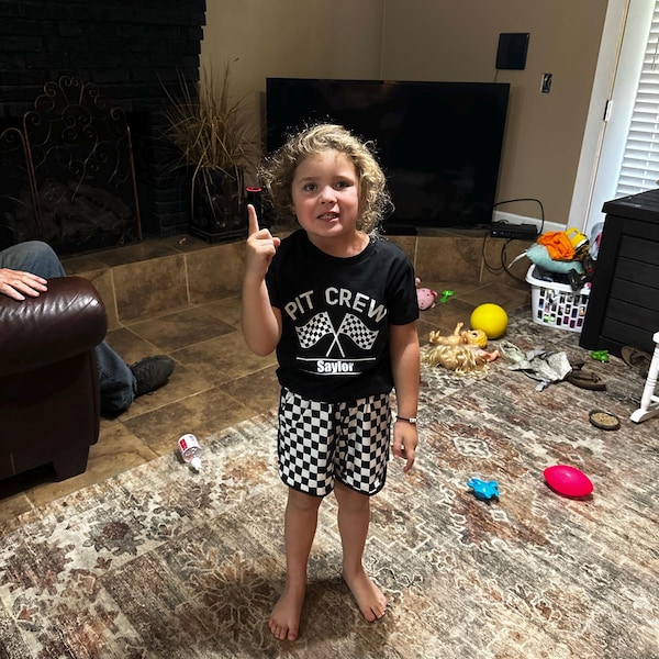 Pit Crew Shirt, Family Matching Shirt and Bodysuit, Race Car Tee ...