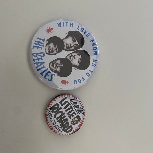 Classic Rock N Roll Buttons Magnets & Bottle Openers. Set 01 - Etsy