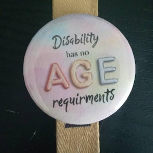 Dont Touch My Mobility Aid Button Pin Disability Button - Etsy