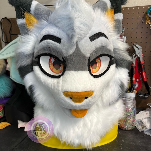 Adjustable Fursuit Head Lining Tutorial - PDF Guide - for TPU or Foam ...